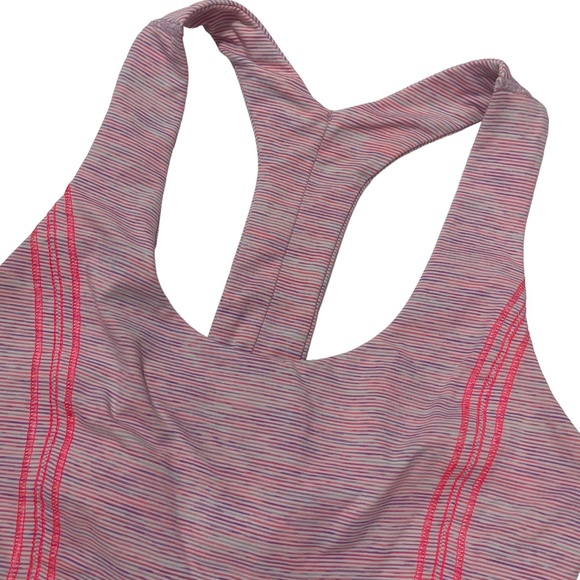 lululemon athletica | Tops | Lululemon 4 Pink Off White Baby Doll Look ...